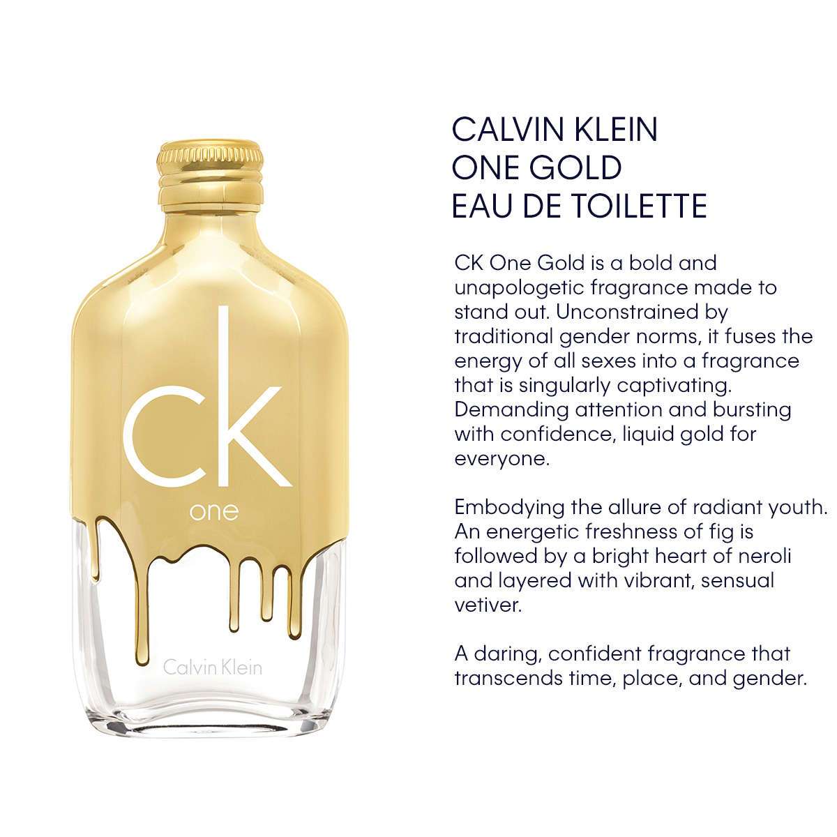 Ck one gold eau de toilette store