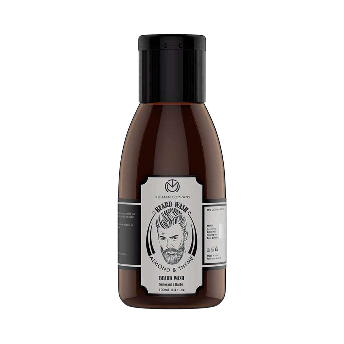 Buy The Man Company Almond And Thyme Beard Wash Online At Best Price In