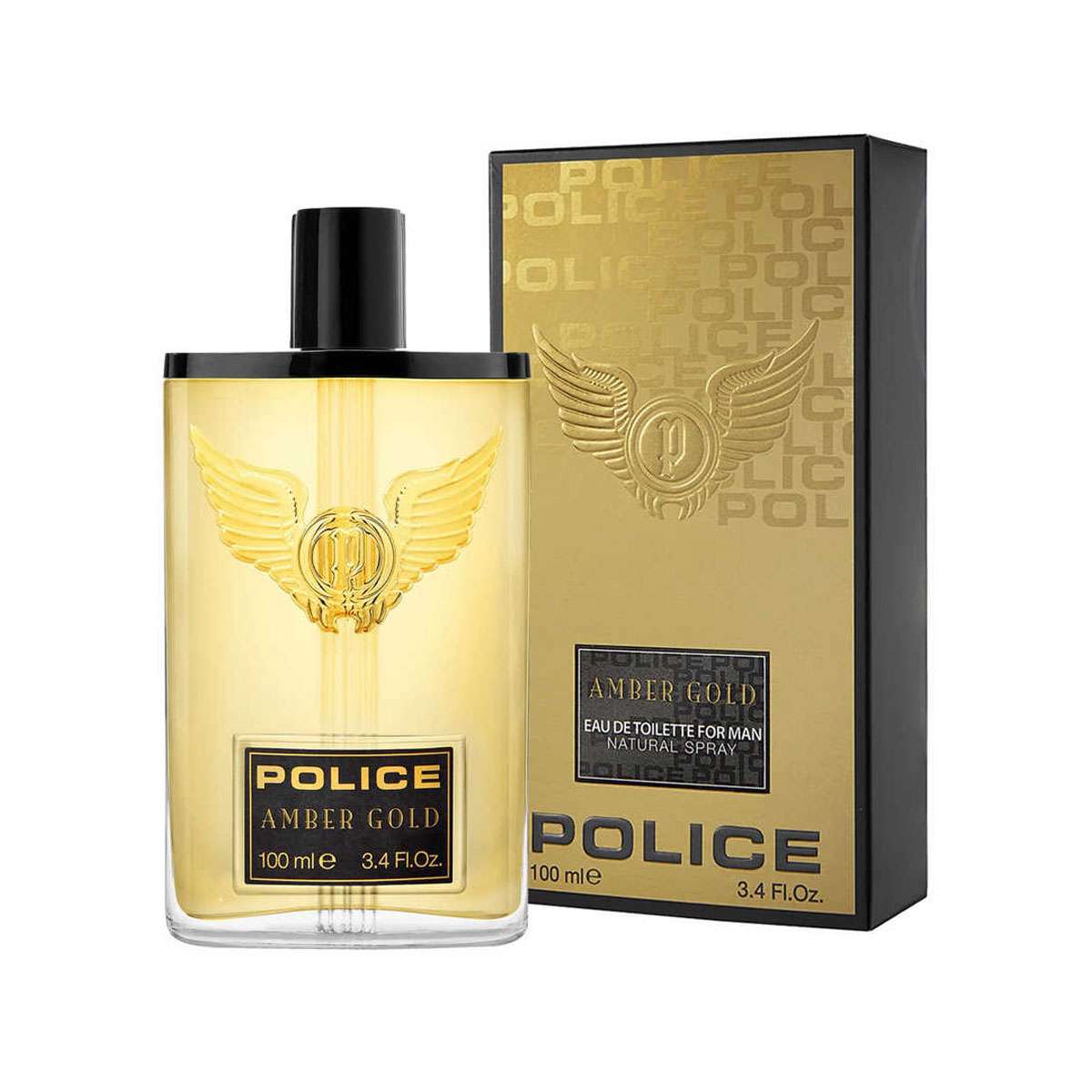 Buy Police Amber Gold Eau de Toilette for Men - 100 ml Online at Best ...