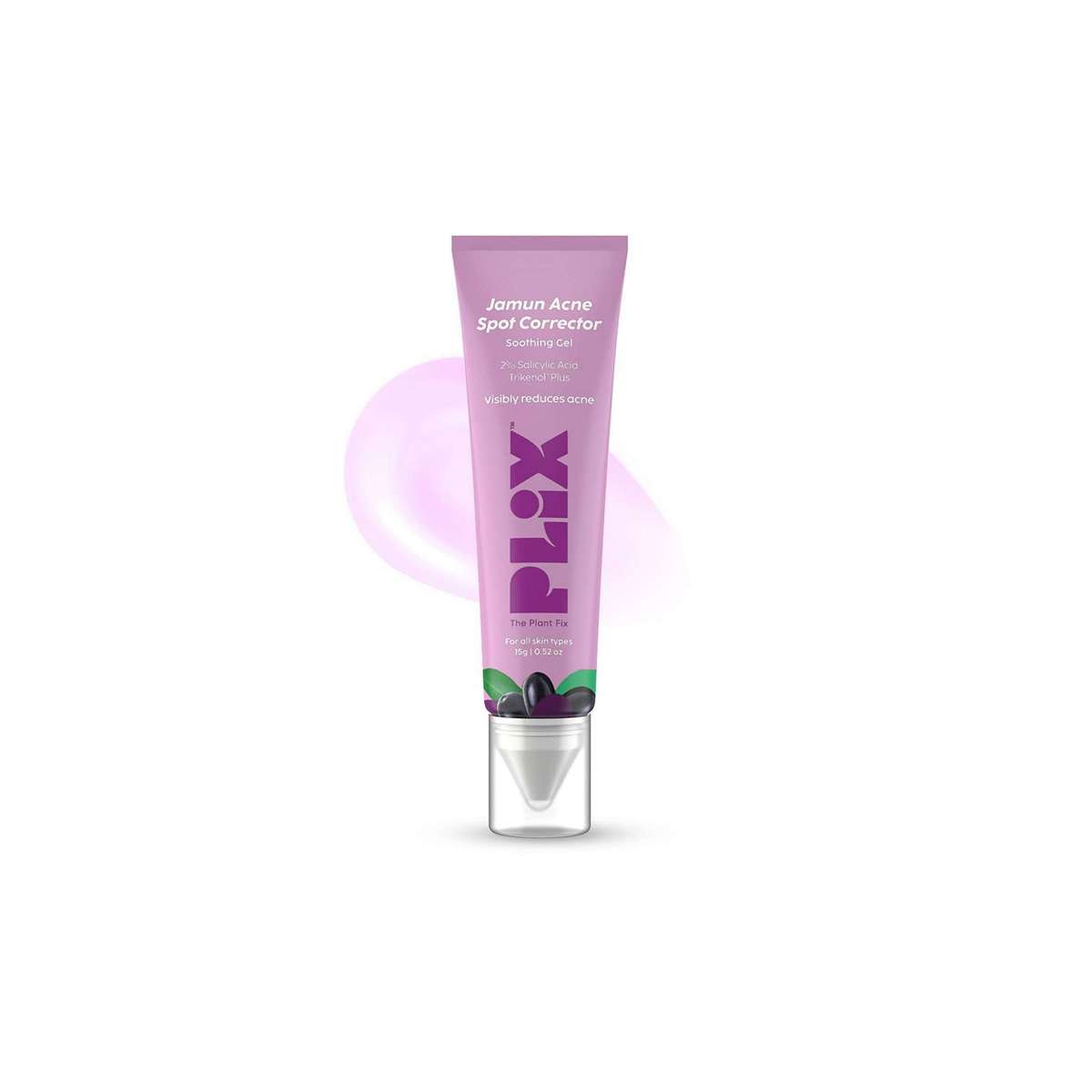 Buy Plix Jamun Acne Spot Corrector Gel For Active Acne, Quick Fix For ...