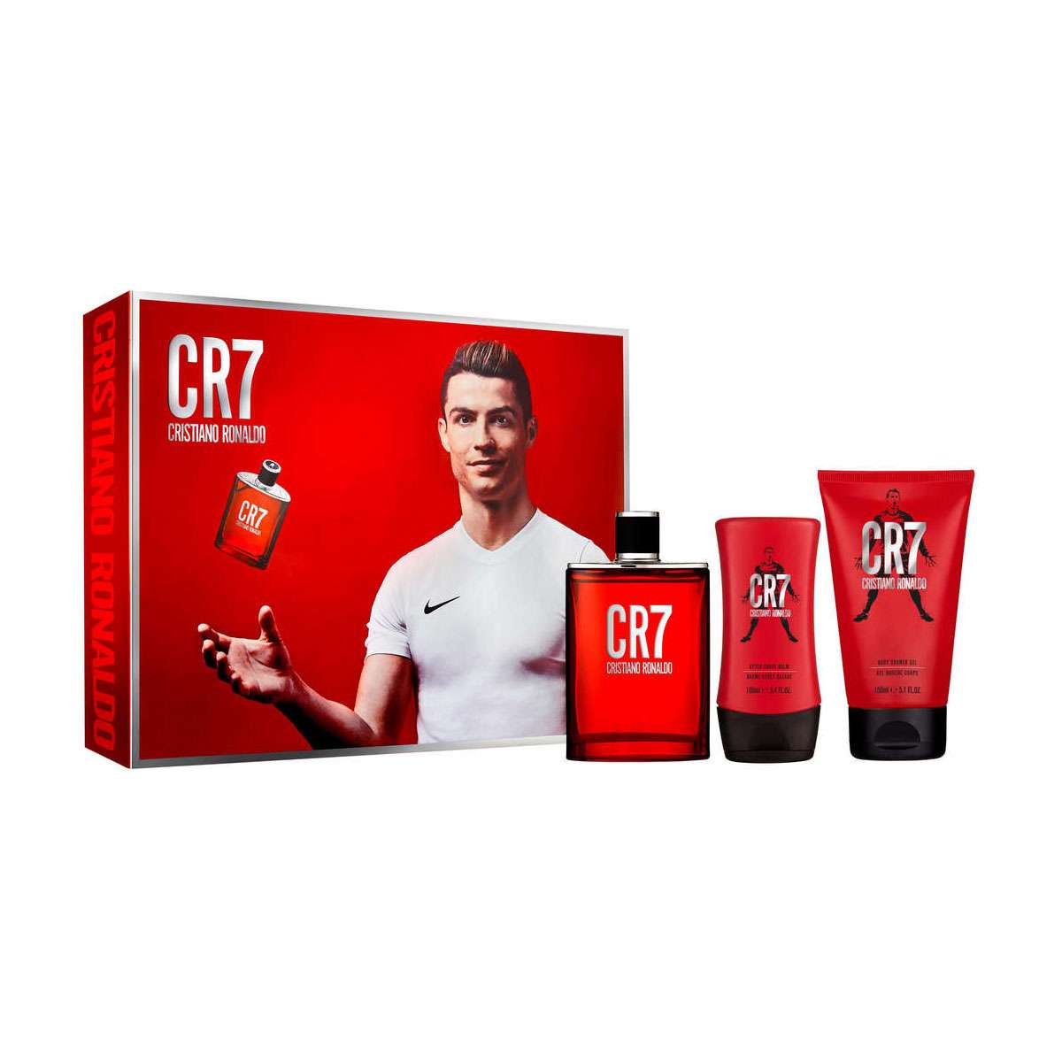 Buy Cristiano Ronaldo CR7 Gift Set - Pack of 3, 100 ml Eau de Toilette ...
