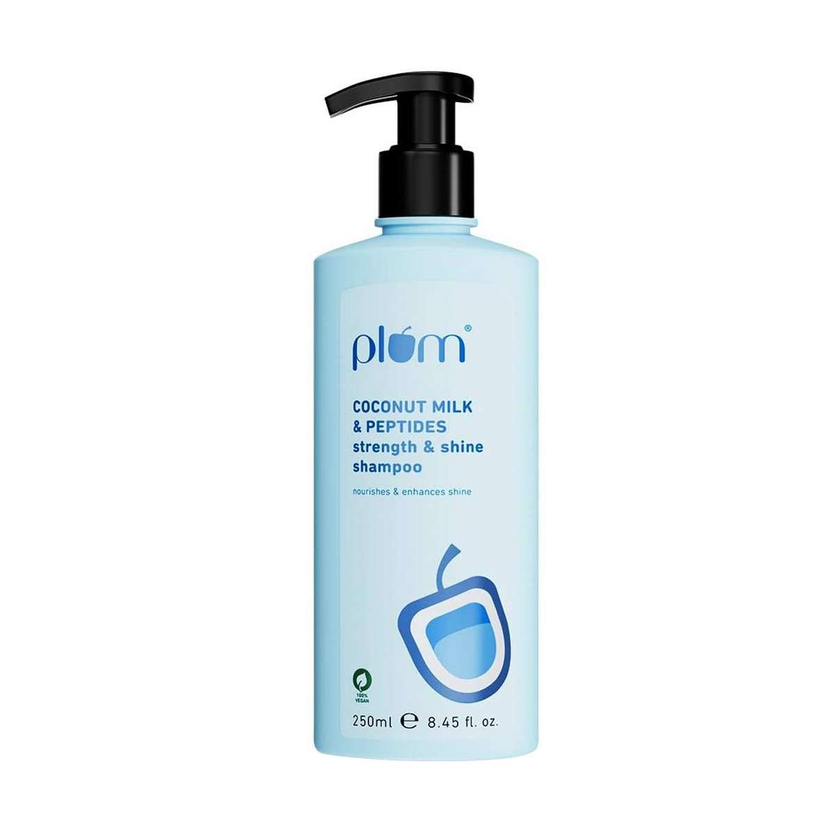 Buy Plum Coconut Milk and Peptides Strength and Shine Shampoo Online at Best Price in India ...