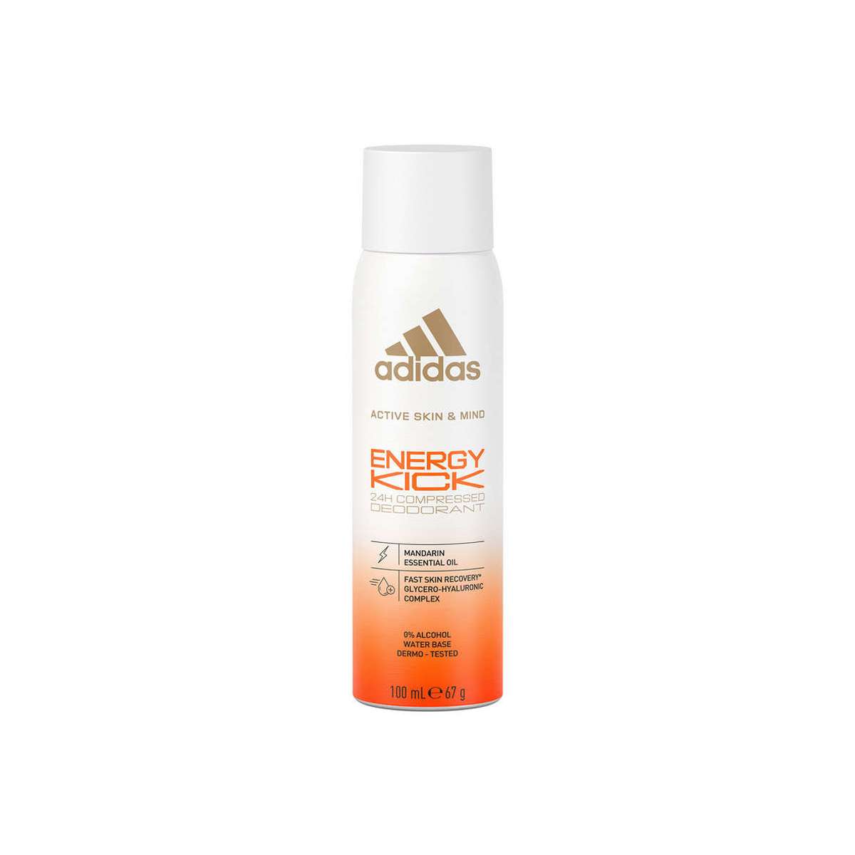 Buy Adidas Energy Kick 24H Compressed Deodorant For Men - Fresh ...