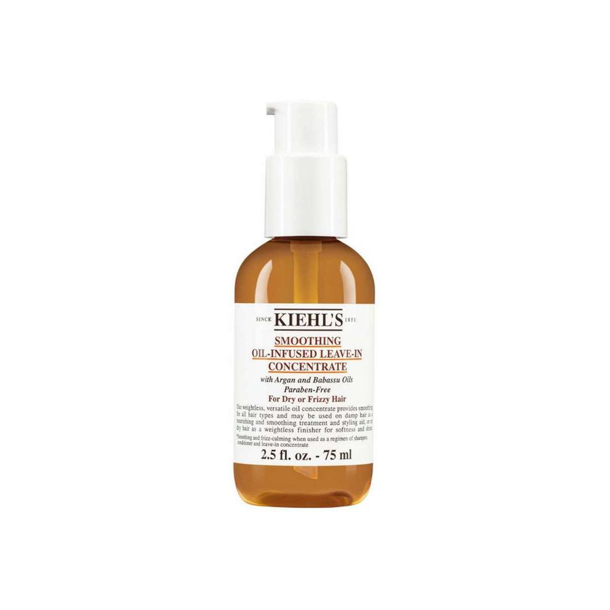 Buy Kiehl's Smoothing Oil - Infused Leave - In Concentrate - 75 ml ...